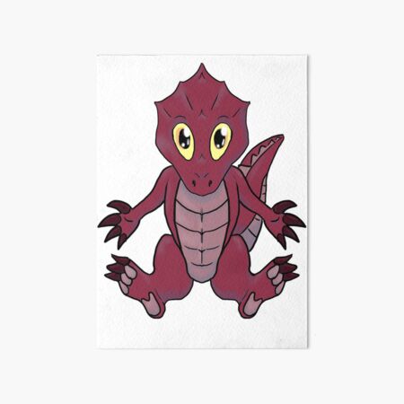 "Baby Kobold" Art Board Print by PastyArt | Redbubble