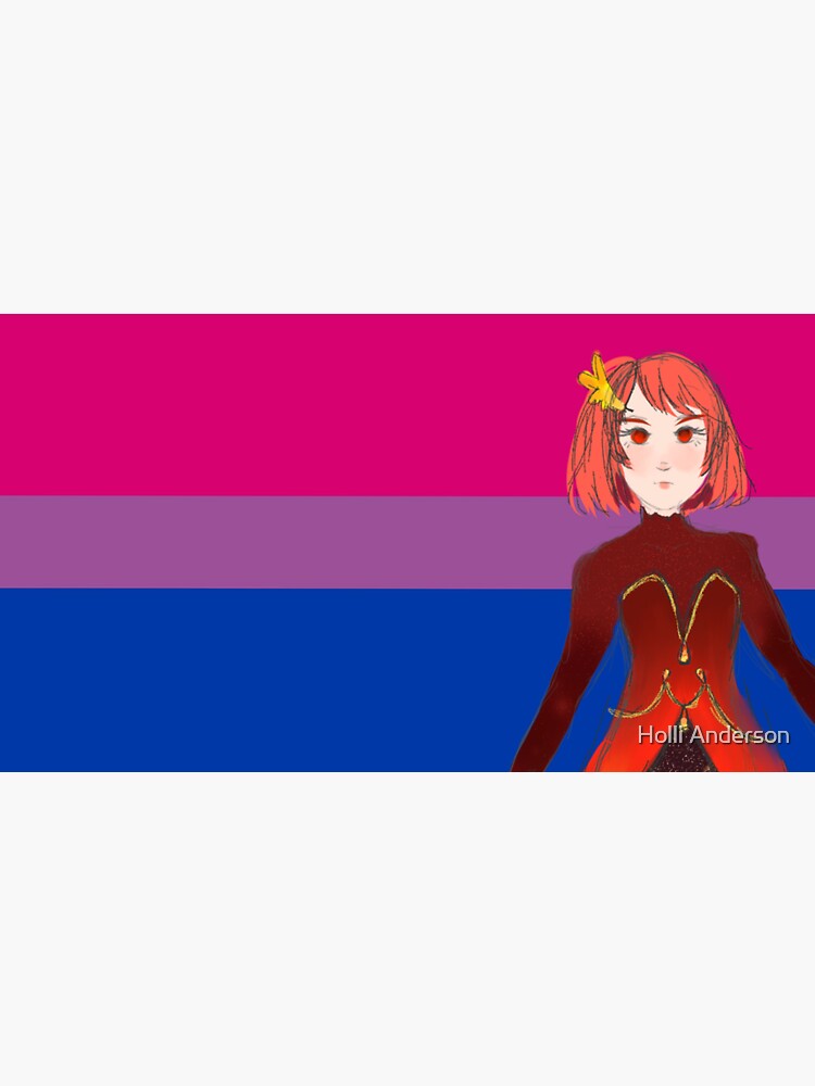 "SynthV Chiyu Bisexual BI Flag " Sticker for Sale by TooCuteHolli ...