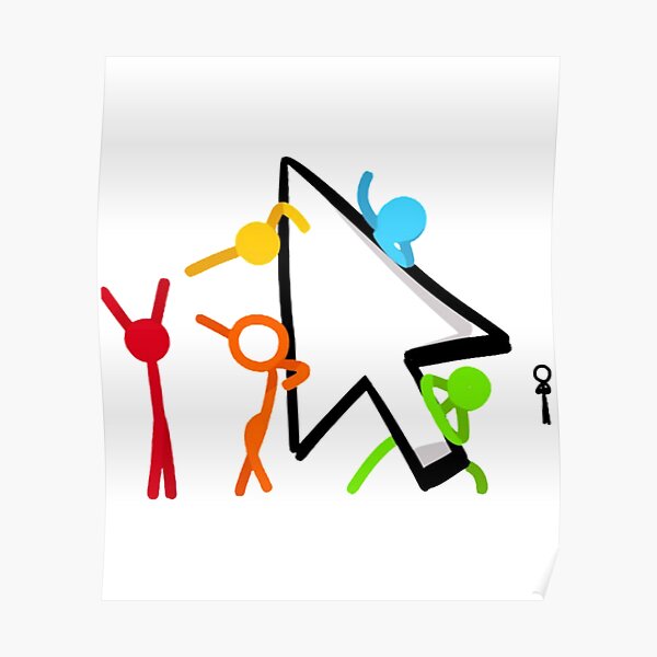 "alan becker " Poster for Sale by DecalDecor | Redbubble