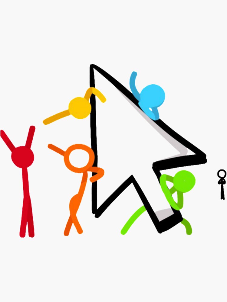 "alan becker " Sticker for Sale by DecalDecor | Redbubble