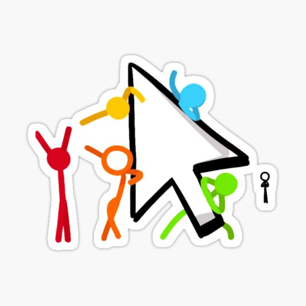 "alan becker " Sticker for Sale by DecalDecor | Redbubble