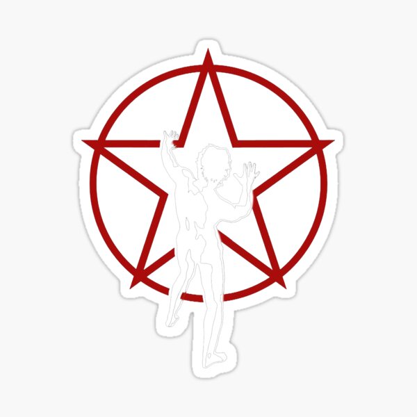 "STARMAN !" Sticker for Sale by ichaurnutt | Redbubble