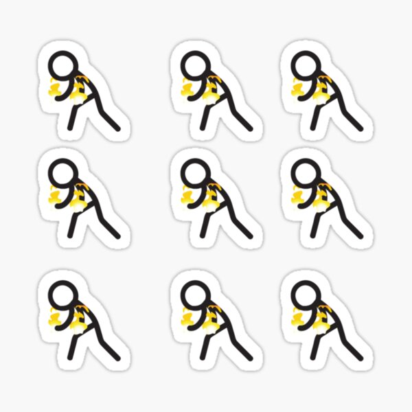 "alan becker pack " Sticker for Sale by DecalDecor | Redbubble