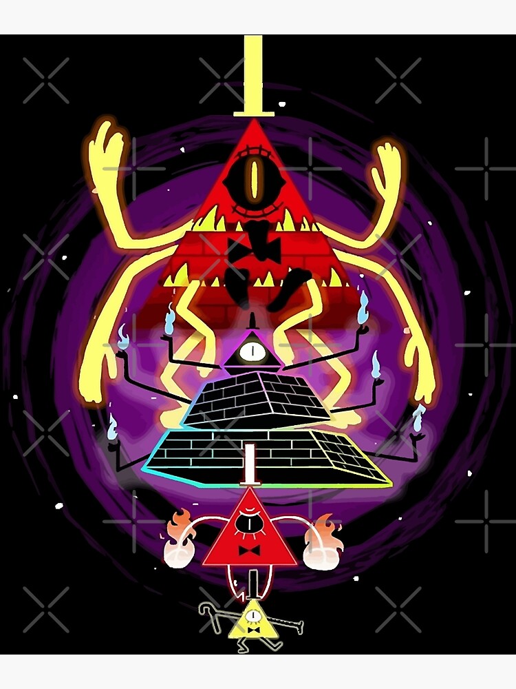 Find Bill Cipher Gravity Falls Women Men Premium Matte Vertical Poster ...