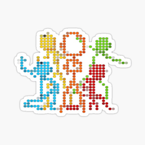"Alan Becker Stick Figures" Sticker for Sale by DecalDecor | Redbubble