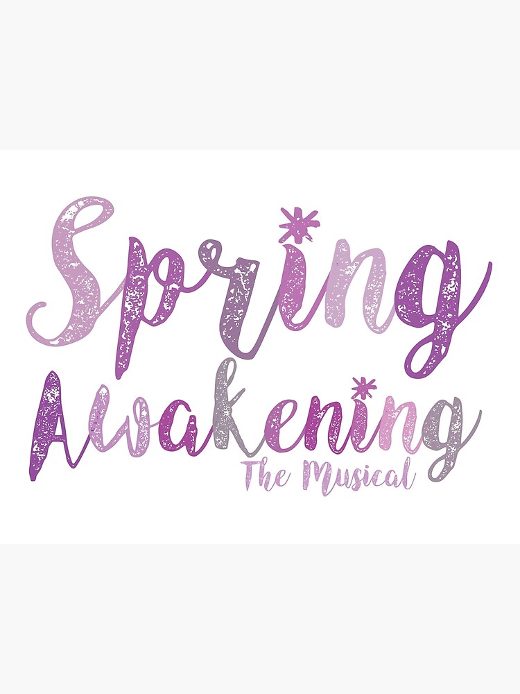"Spring Awakening, The Musical" Poster for Sale by mistrkevinburns ...