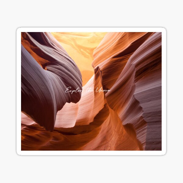 "Explore the Unseen" Sticker for Sale by Lotofus | Redbubble