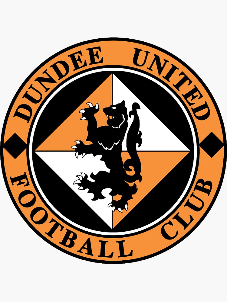 "DUNDEE UNITED - LOGO" Sticker for Sale by ElianWolf77 | Redbubble