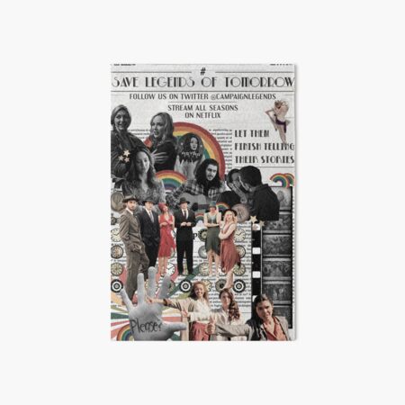 "Save Legends collage poster!!!" Art Board Print for Sale by notenote ...
