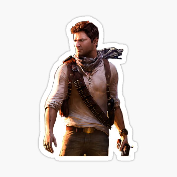"Uncharted Nathan Drake S" Sticker for Sale by Melisacasio | Redbubble