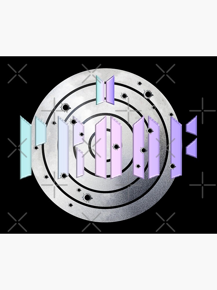 "bts door logo proof comeback 2022 we are bulletproof door concept ...