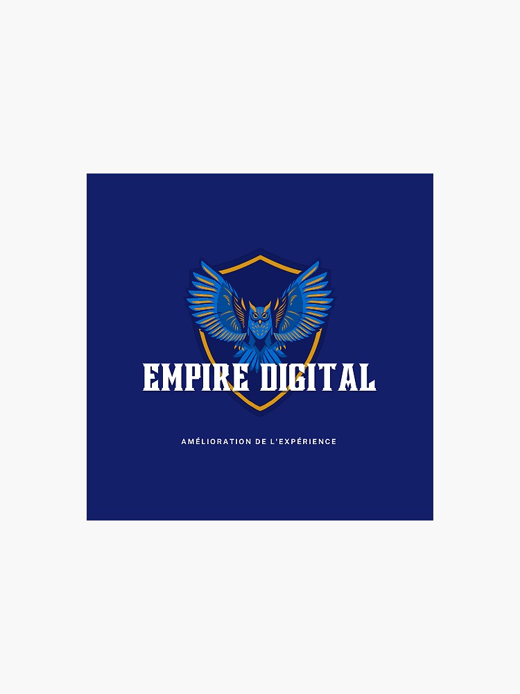 "Digital Empire" Sticker for Sale by Univer327 | Redbubble