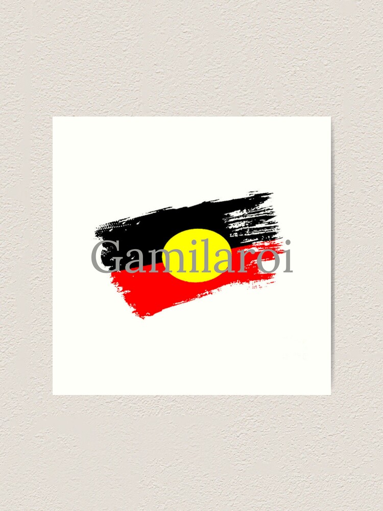 "Gamilaroi Flag Aboriginal Indigenous Design" Art Print for Sale by ...