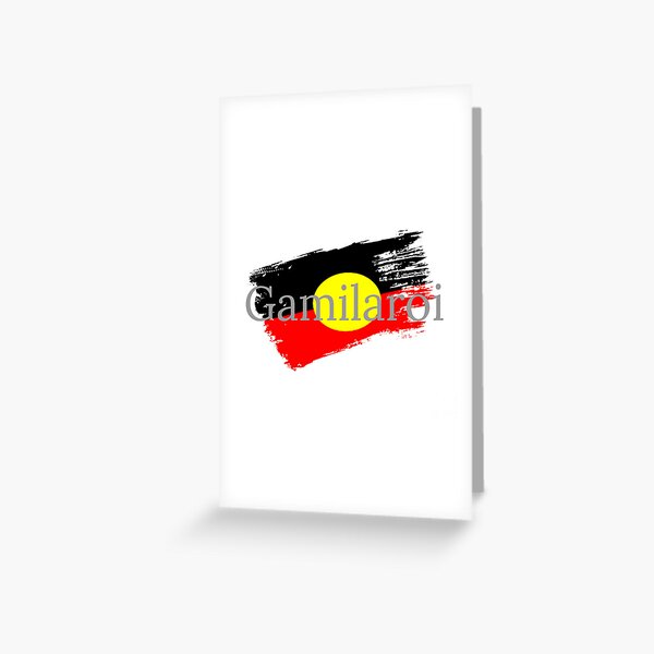 "Gamilaroi Flag Aboriginal Indigenous Design" Greeting Card for Sale by ...