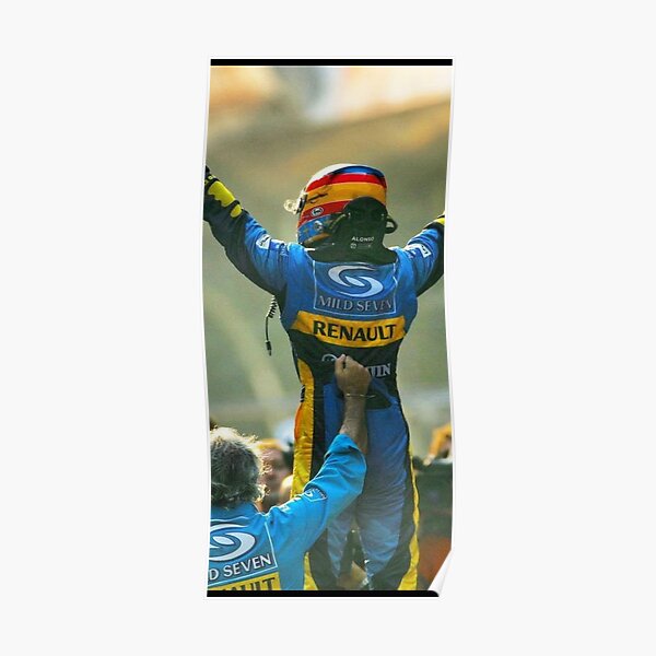 "Fernando Alonso" Poster for Sale by TakeoUtano | Redbubble