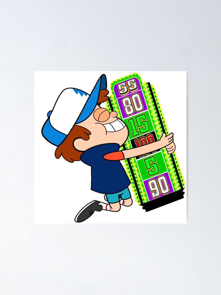 "TV Game Show - TPIR (The Price Is...) Loving Big Wheel" Poster by ...