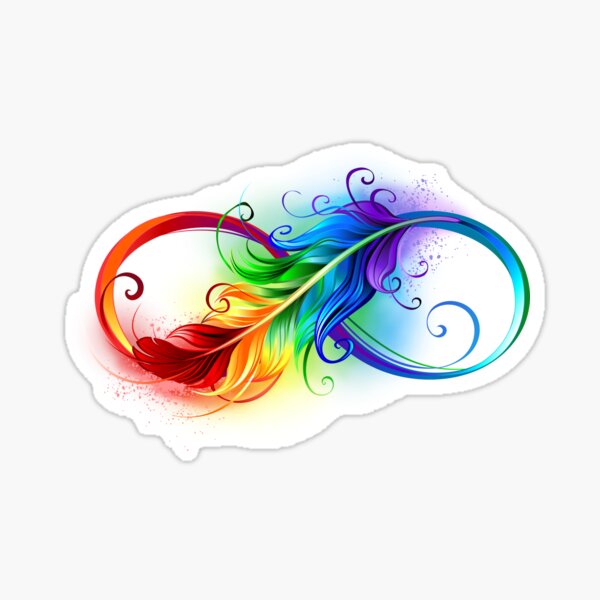 "Infinity Loop" Sticker for Sale by dome5150 | Redbubble