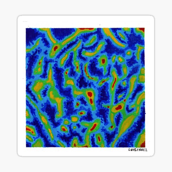 "Cosmic Camo" Sticker for Sale by d-ambrosia | Redbubble