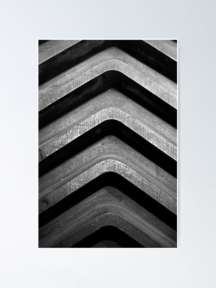 "Wrought iron shapes | Abstract Industrial Style" Poster for Sale by ...