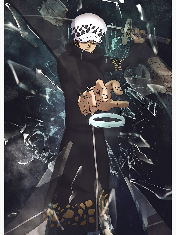 "One Piece Law" Poster by AnthonyCoraine | Redbubble