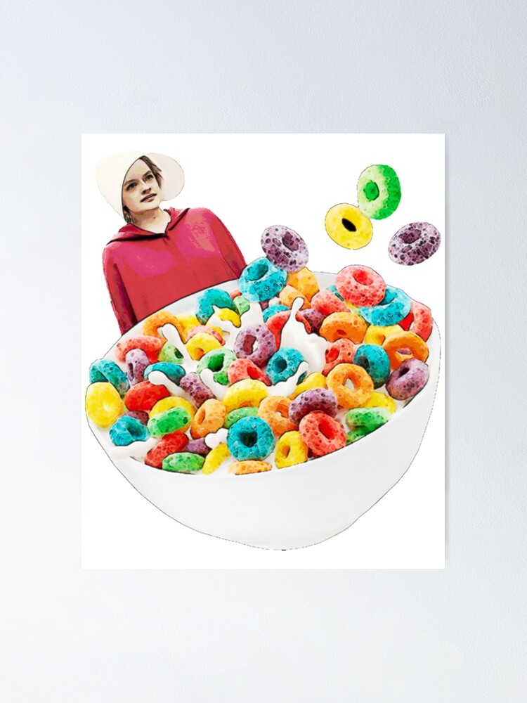 Póster «Benditos sean los froot loops divertidos el cuento de la criada ...