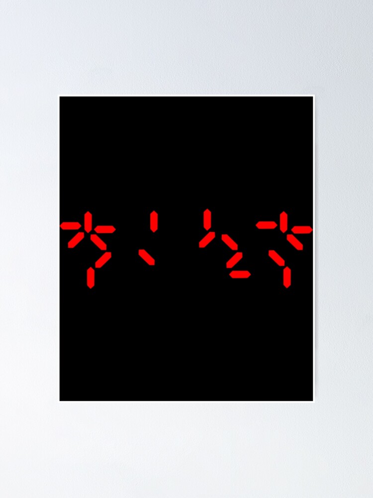 "Predator PREDATOR COUNTDOWN" Poster for Sale by phevanpha | Redbubble