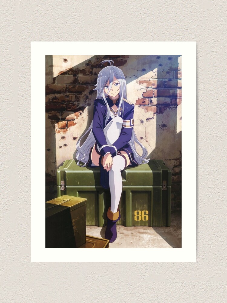 "86 anime poster" Art Print for Sale by jessieoglesby | Redbubble