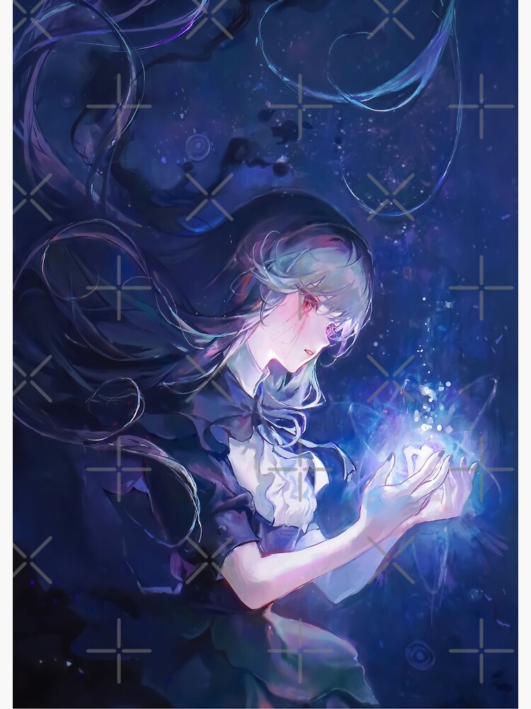 "Homura Akemi Magia Record Anime Fanart" Poster for Sale by ...
