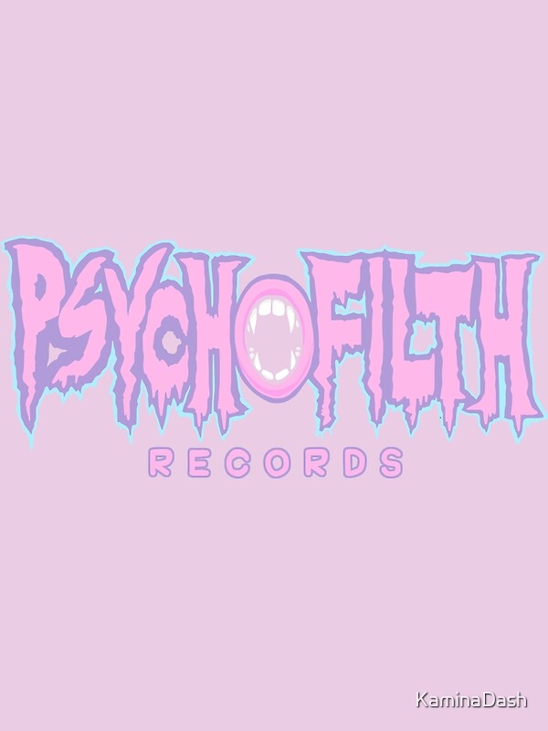 "Psycho Filth Records Pastel Collection" by KaminaDash | Redbubble