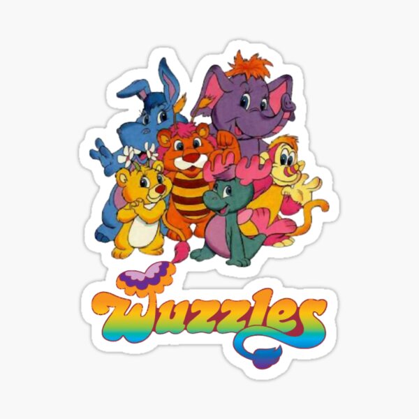 "Wuzzles Cartoon " Sticker for Sale by Nathanlii57 | Redbubble