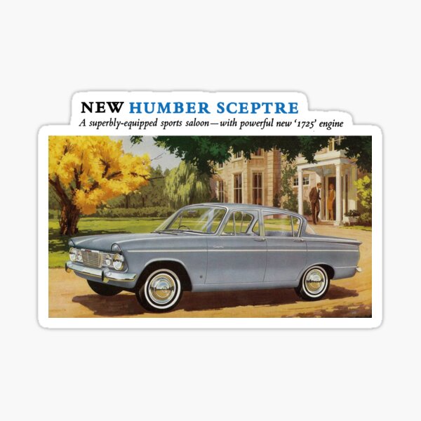 "HUMBER SCEPTRE - BROCHURE" Sticker for Sale by ThrowbackM2 | Redbubble