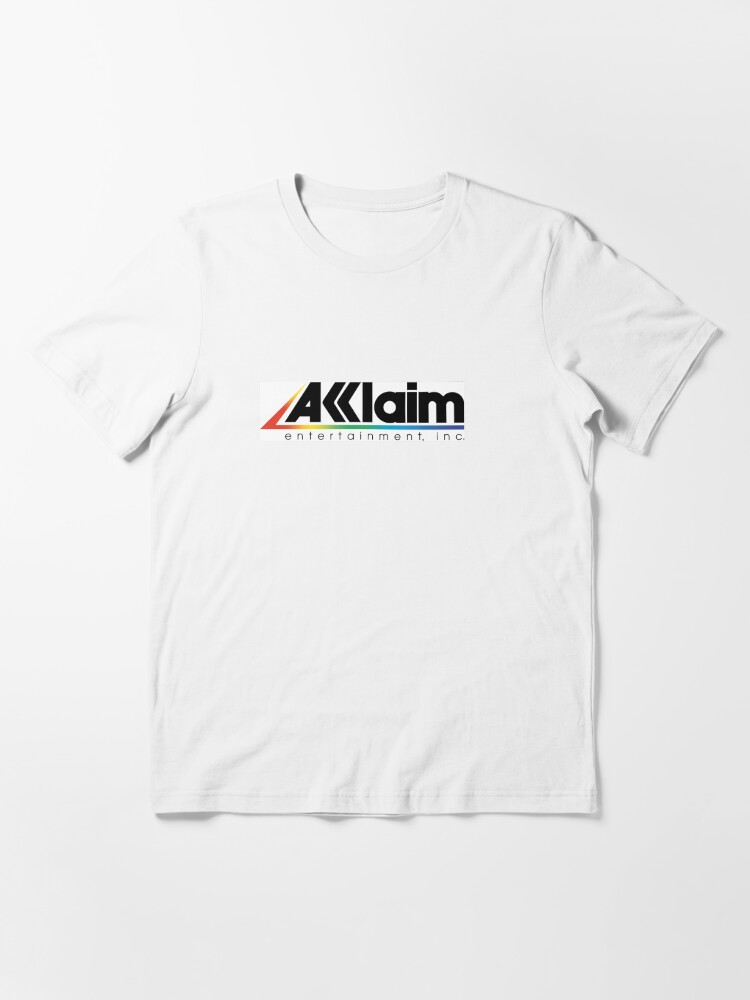 "Akklaim retro logo" T-shirt for Sale by CityPopPrints | Redbubble ...