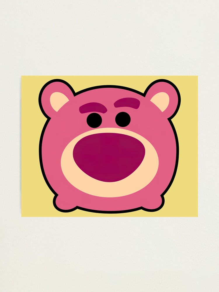 "Face Lotso Huggin Bear, Lotso icon" Photographic Print for Sale by ...
