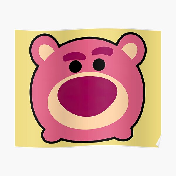 "Face Lotso Huggin Bear, Lotso icon" Poster for Sale by NHANHSTORE ...