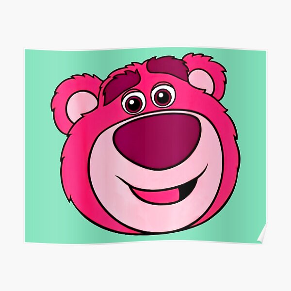 "Face Lotso Huggin Bear, Lotso Pink icon" Poster for Sale by NHANHSTORE ...