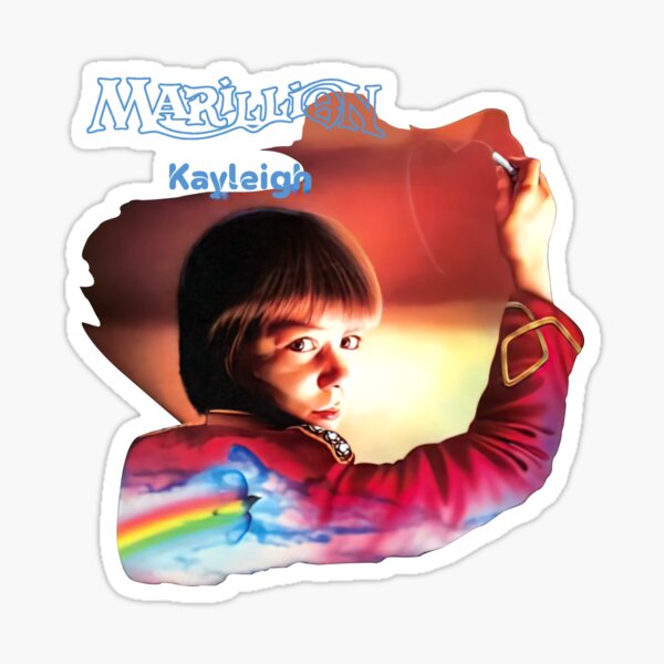 "MARILLION KAYLEIGH NEW BLACK" Sticker for Sale by flicekstaglenwn ...