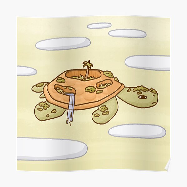 "turtle island" Poster for Sale by Eulalie8 | Redbubble