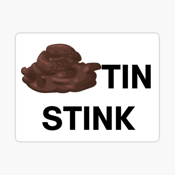 "Pootin stink" Sticker for Sale by Mustron | Redbubble
