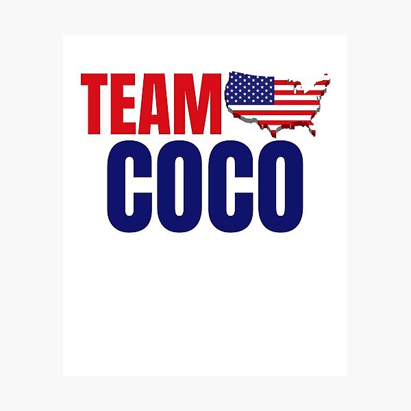 " COCO GAUFF-GAUFF-CALL ME COCO-COCO FAN" Photographic Print for Sale by GP-77 | Redbubble