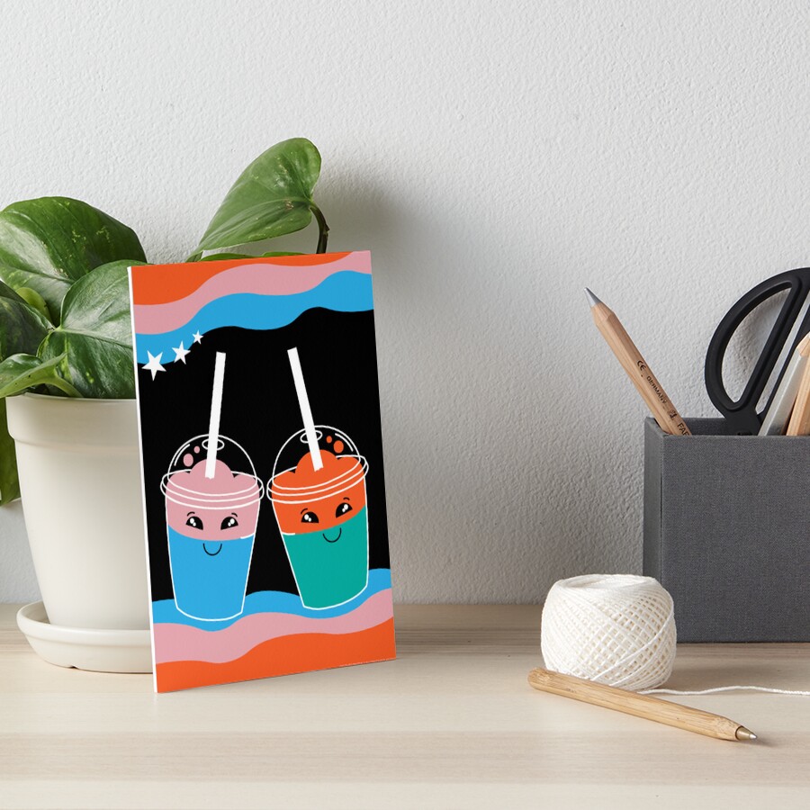 "Slushie Kawaii - Cute Slushy Kids - Funny Kawaii Frozen Drinks Art ...