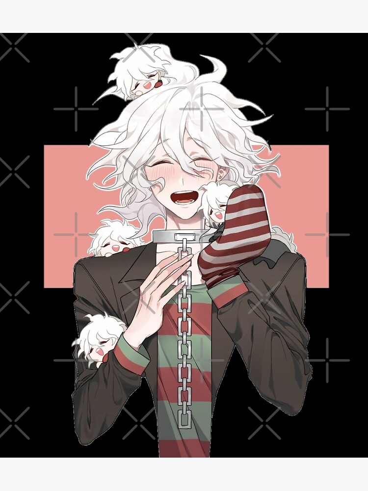"Nagito Komaeda Danganronpa Anime" Poster for Sale by Anime-nez | Redbubble