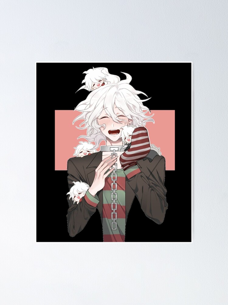 "Nagito Komaeda Danganronpa Anime" Poster for Sale by Anime-nez | Redbubble