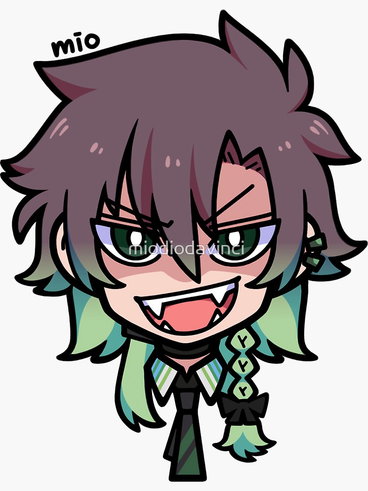 "Mini Monster KYO" Sticker by miodiodavinci | Redbubble