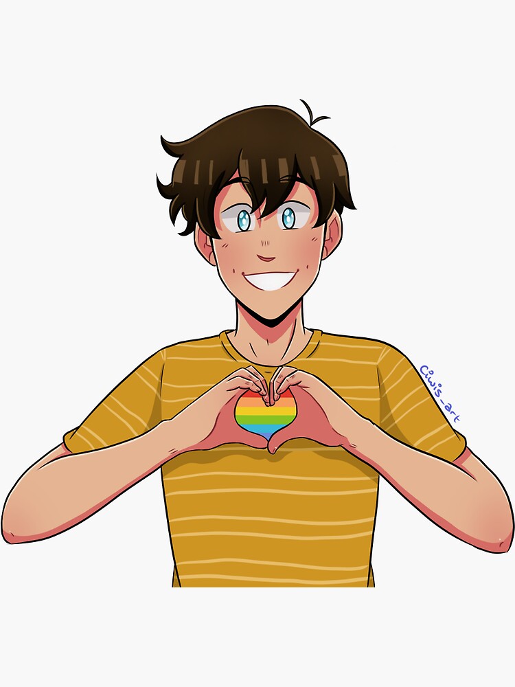 "Charlie Spring - Heartstopper (Gay Pride) " Sticker for Sale by ...