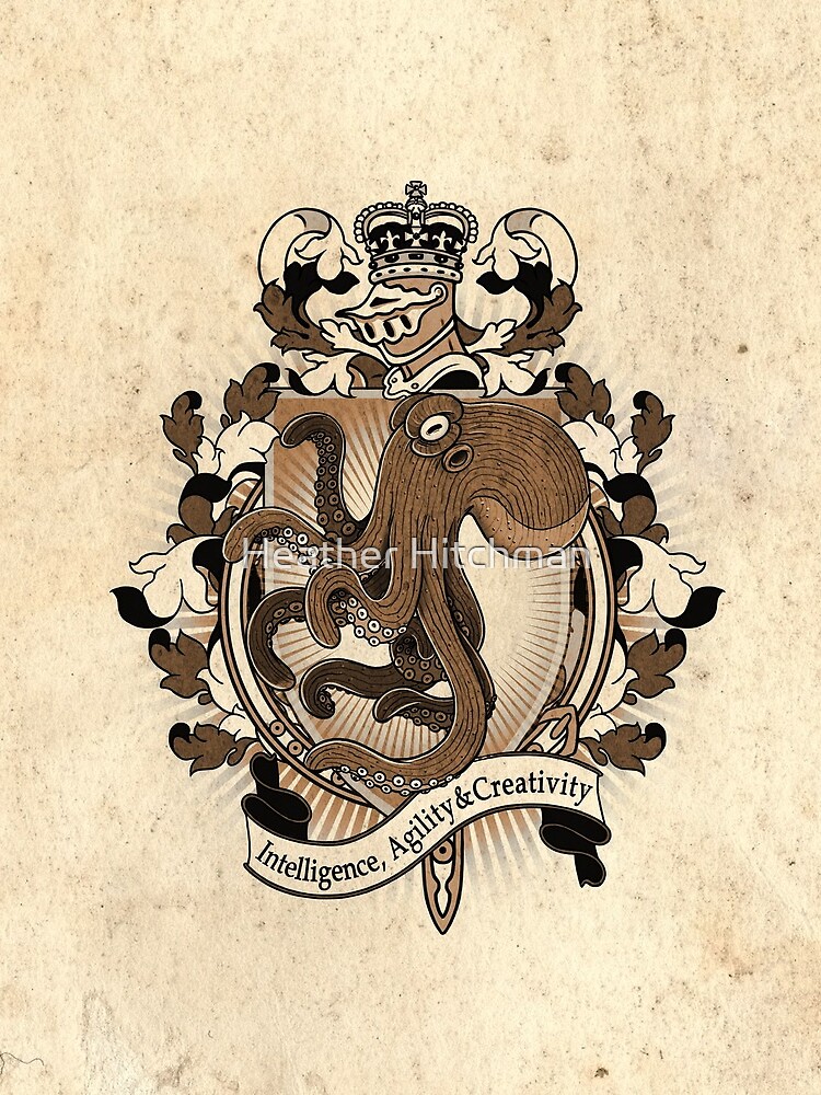 "Octopus Coat Of Arms Heraldry" Mini Skirt for Sale by helloheath ...