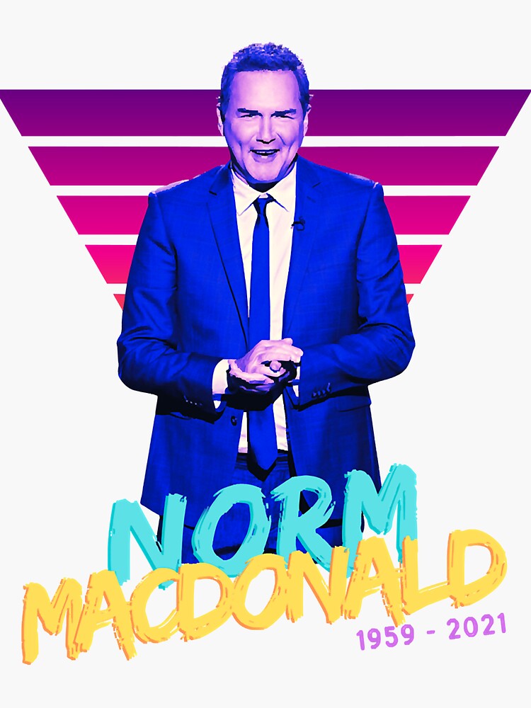 Norm Macdonald Secrets You Never Knew Classi Sticker For Sale By