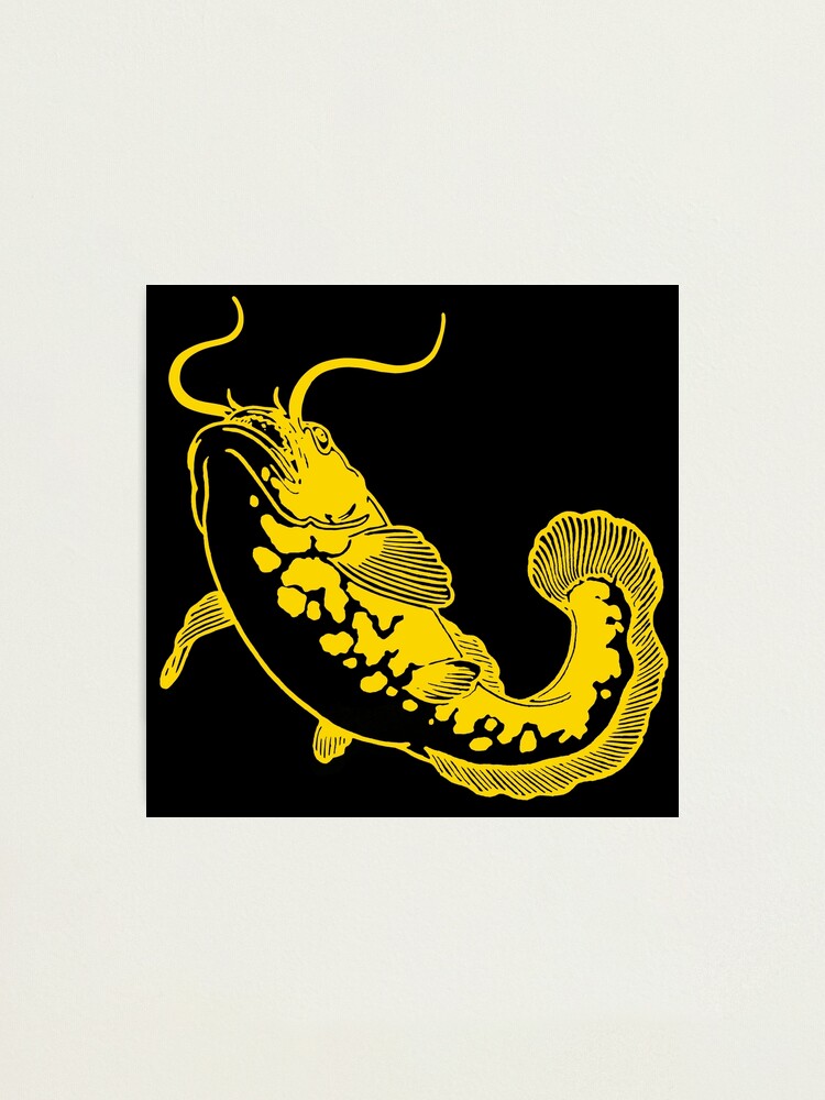 "Yellow Giant Catfish symbol" Photographic Print for Sale by ...