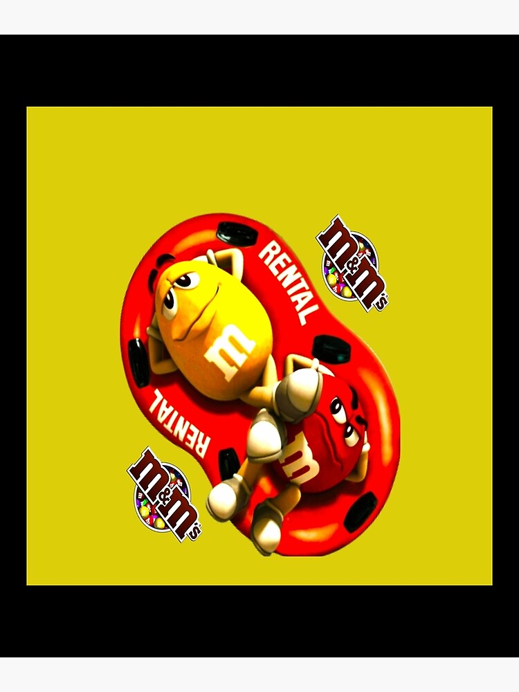 "Funny red and yellow Mmsfamilyfunny Mms illustration" Poster for Sale ...