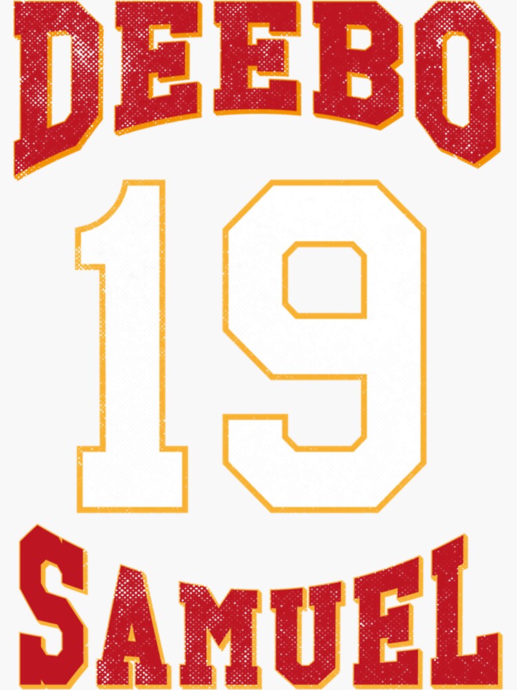 "Deebo Samuel is back " Sticker for Sale by LOSTandSOL | Redbubble