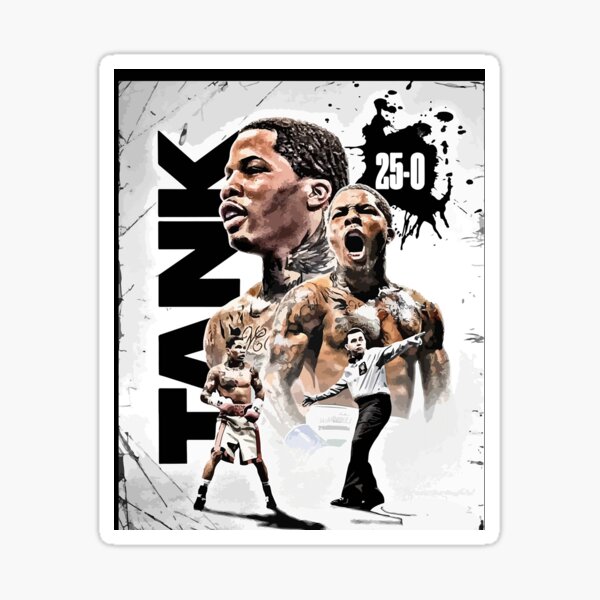 "Gervonta davis tanks gtd" Sticker for Sale by AguinigaKohyn | Redbubble